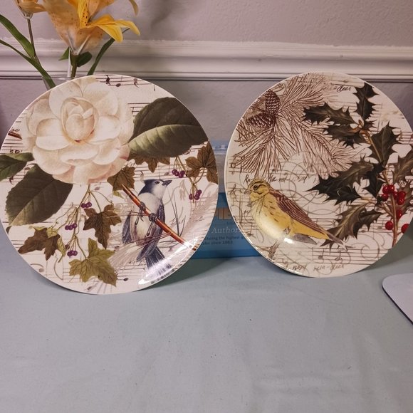 Pottery Barn | Dining | Pottery Barn Songbird Plates | Poshmark